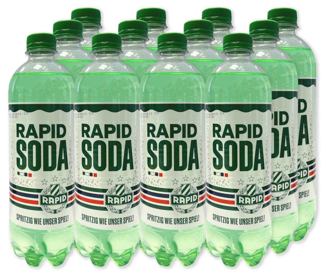 RAPID SODA 600ml 12er-Tray (inkl. 3,00 € Pfand) – MIIND Shop